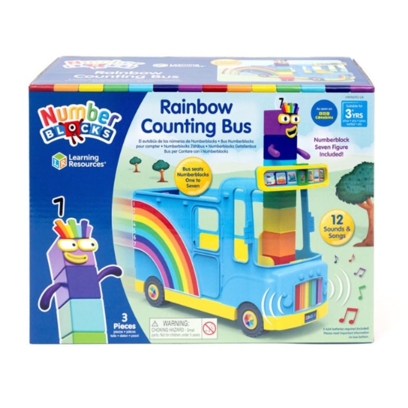 Buy NumberBlocks Rainbow Numberland Bus - MyDeal