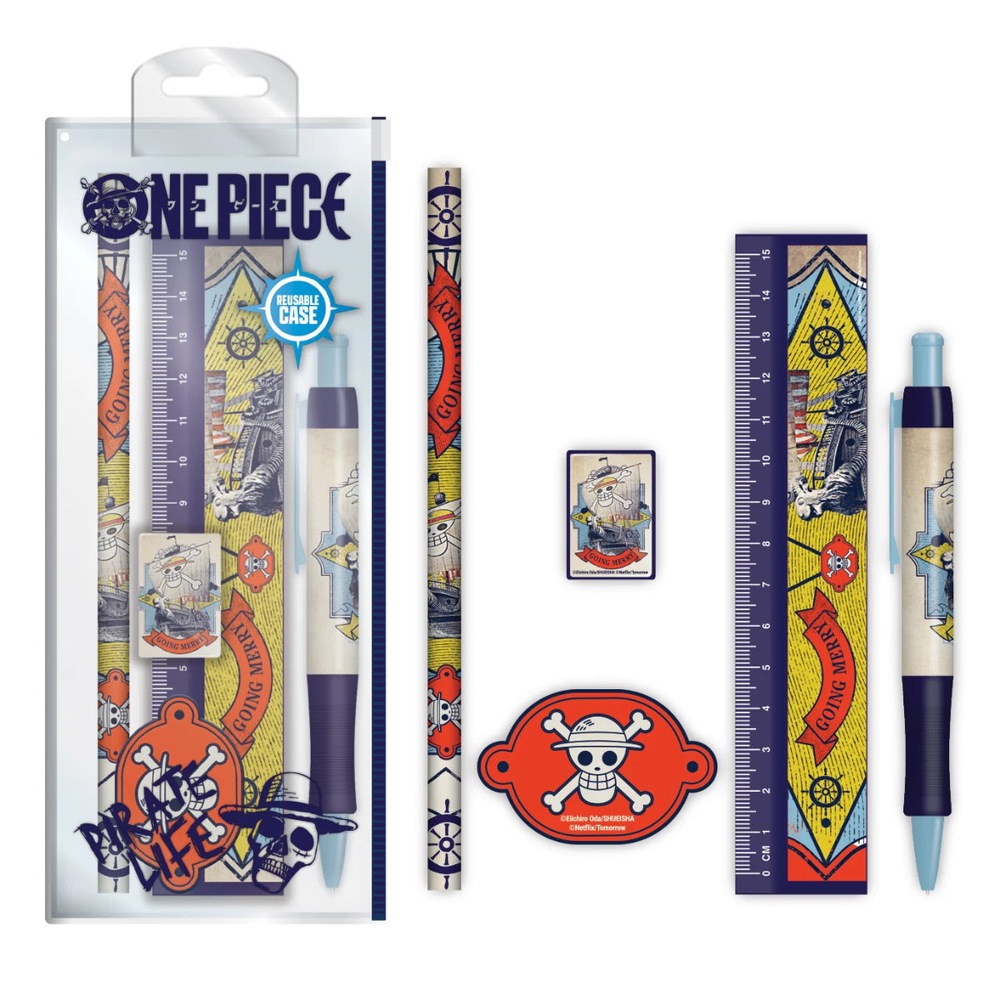 Buy One Piece Live Action Going Merry Stationery Set - MyDeal Australia