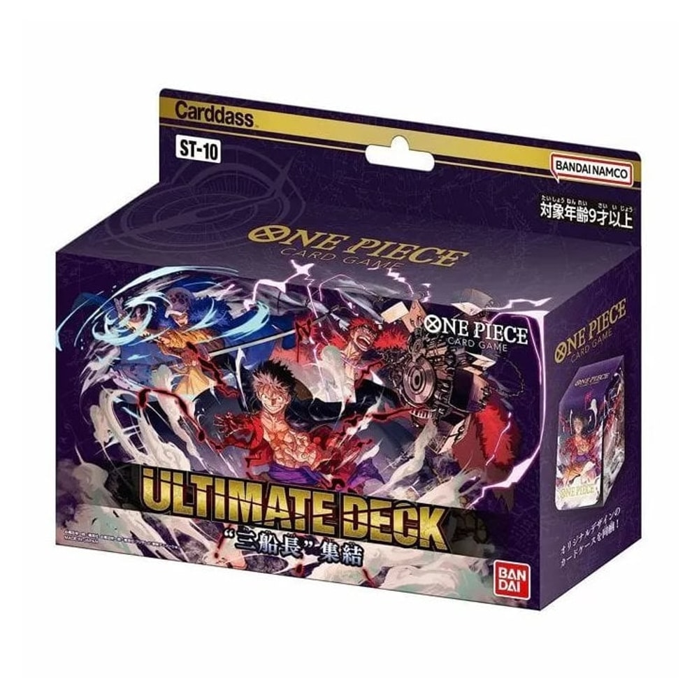 Buy One Piece The Three Captains Card Game Ultra Deck - MyDeal Australia