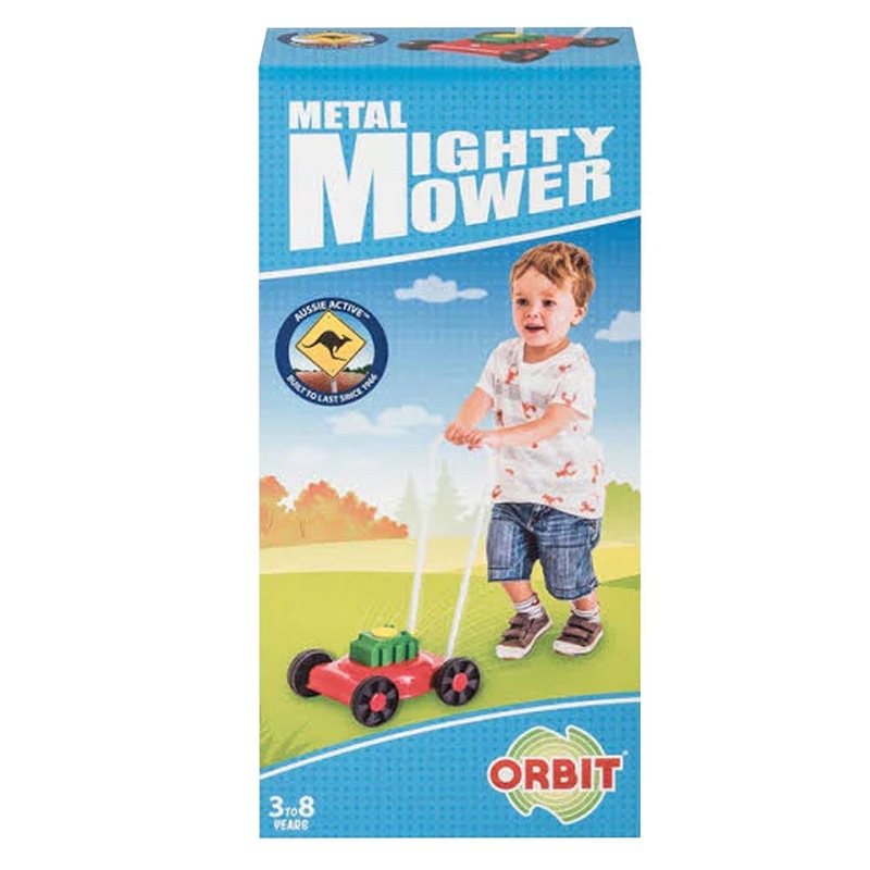 Buy Orbit Metal Mighty Mower - MyDeal