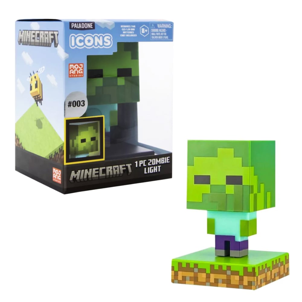 Buy Paladone Minecraft Zombie Icons Light - MyDeal Australia