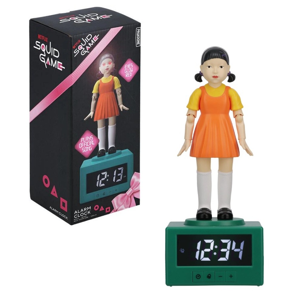 Buy Paladone Squid Game Young Hee Alarm Clock - MyDeal Australia