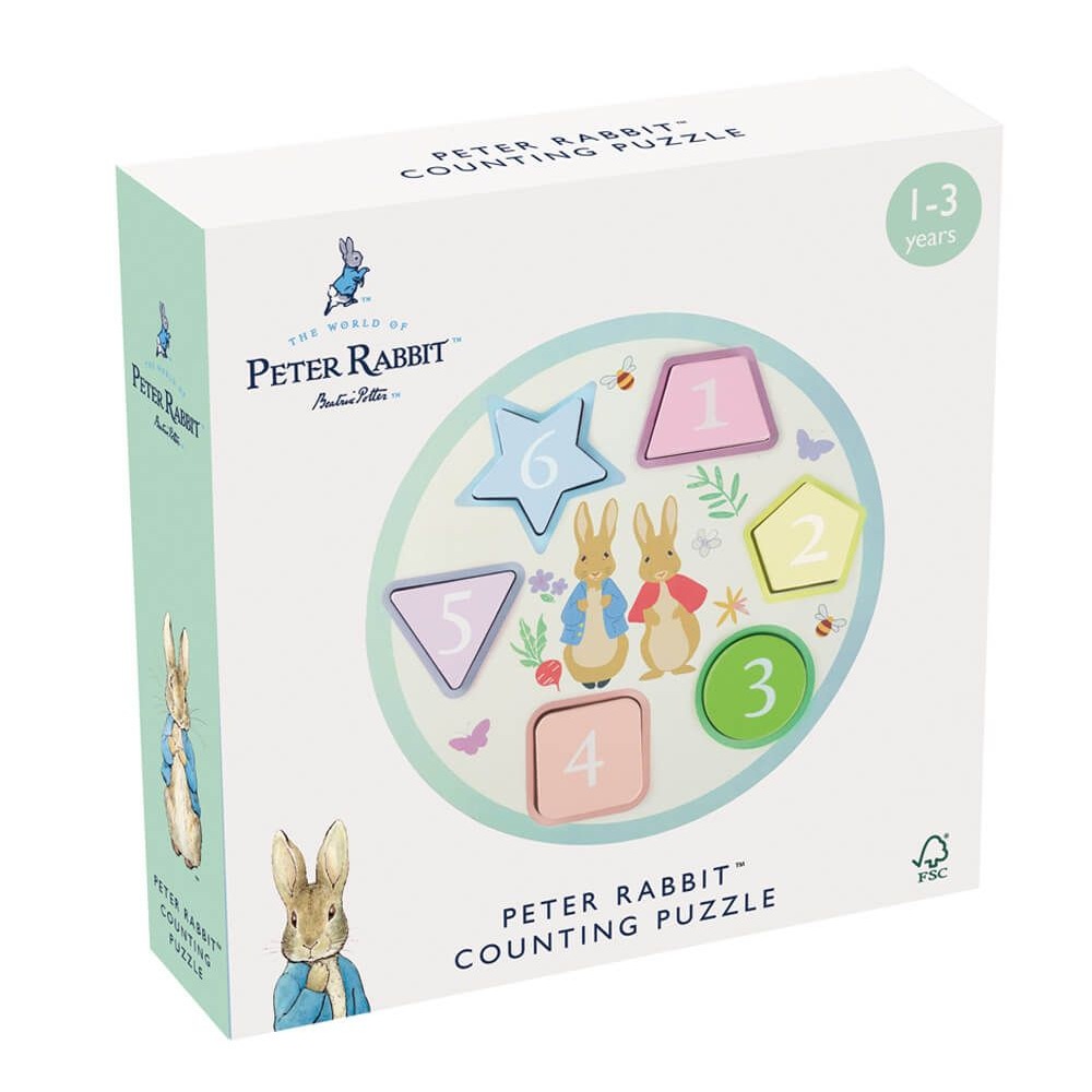 Buy Peter Rabbit Counting Puzzle - MyDeal Australia
