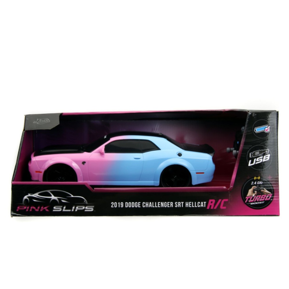 Buy Pink Slips 2019 Dodge Challenger SRT Hellcat 1:16 Scale RC Car ...