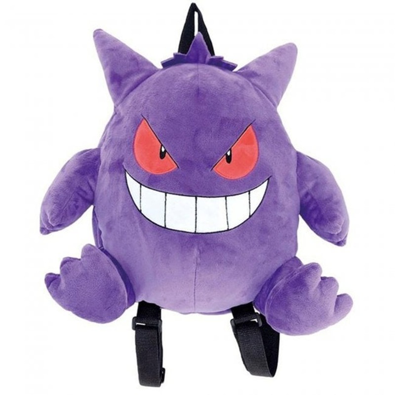 Buy Pokemon Gengar Backpack With Zipper On Back - MyDeal