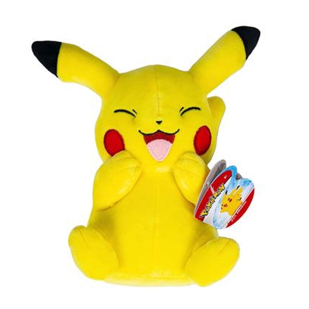 Buy Pokemon Laughing Pikachu 8 inch Plush - MyDeal Australia
