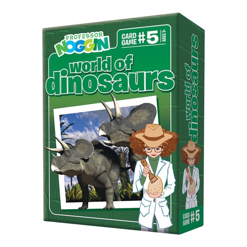 Buy Professor Noggin World of Dinosaurs Card Games - MyDeal