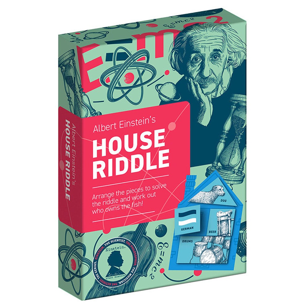 Buy Professor Puzzle Albert Einsteins House Riddle - MyDeal Australia