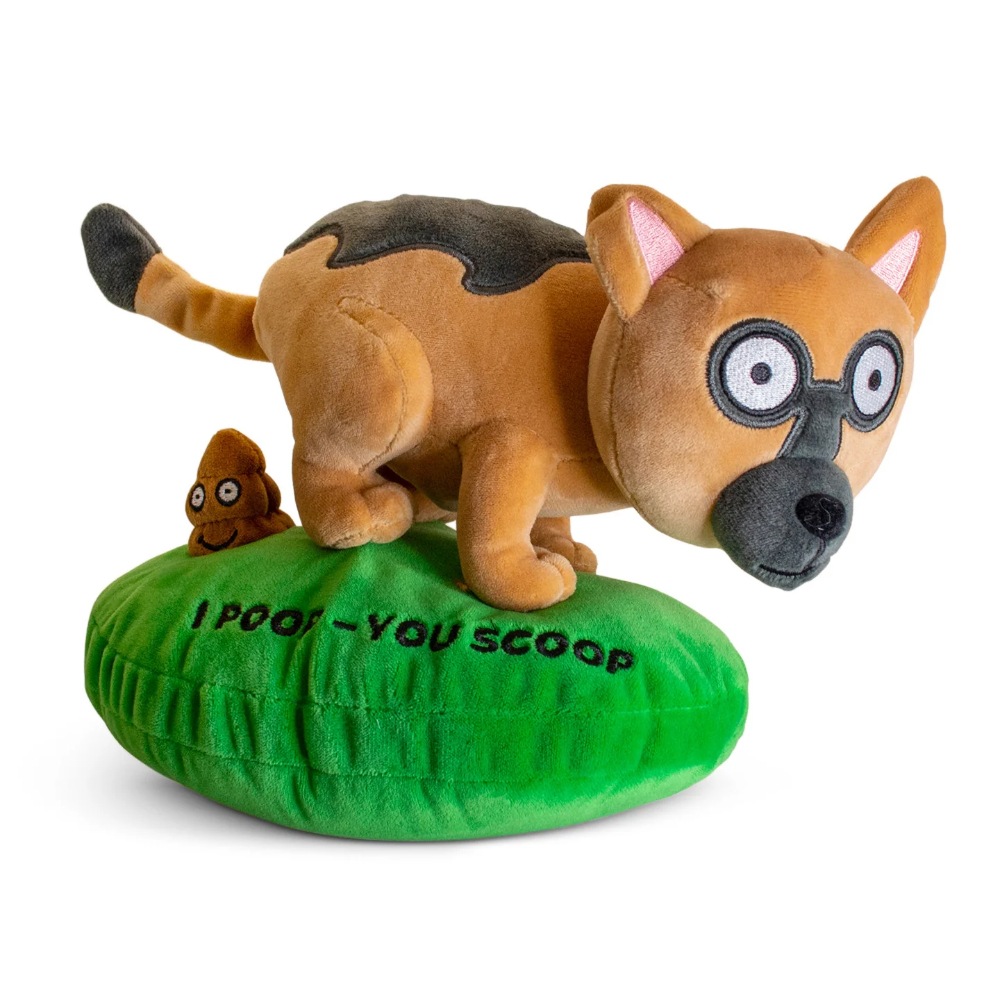 Buy Punchkins I Poop You Scoop German Shepherd Dog Plush - MyDeal Australia