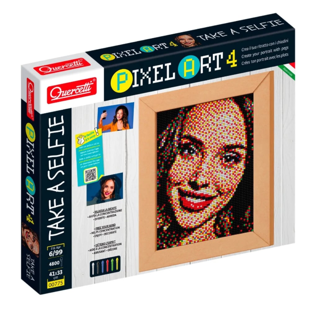 Buy Quercetti Pixel Art 4 Take a Selfie - MyDeal Australia