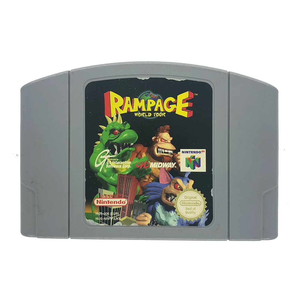 Buy Rampage World Tour [Pre-Owned] (N64) - MyDeal Australia