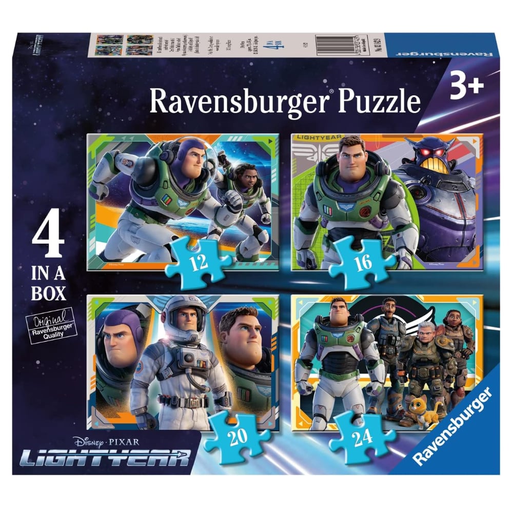 Buy Ravensburger Buzz Lightyear 4 In A Box Jigsaw Puzzle - MyDeal Australia