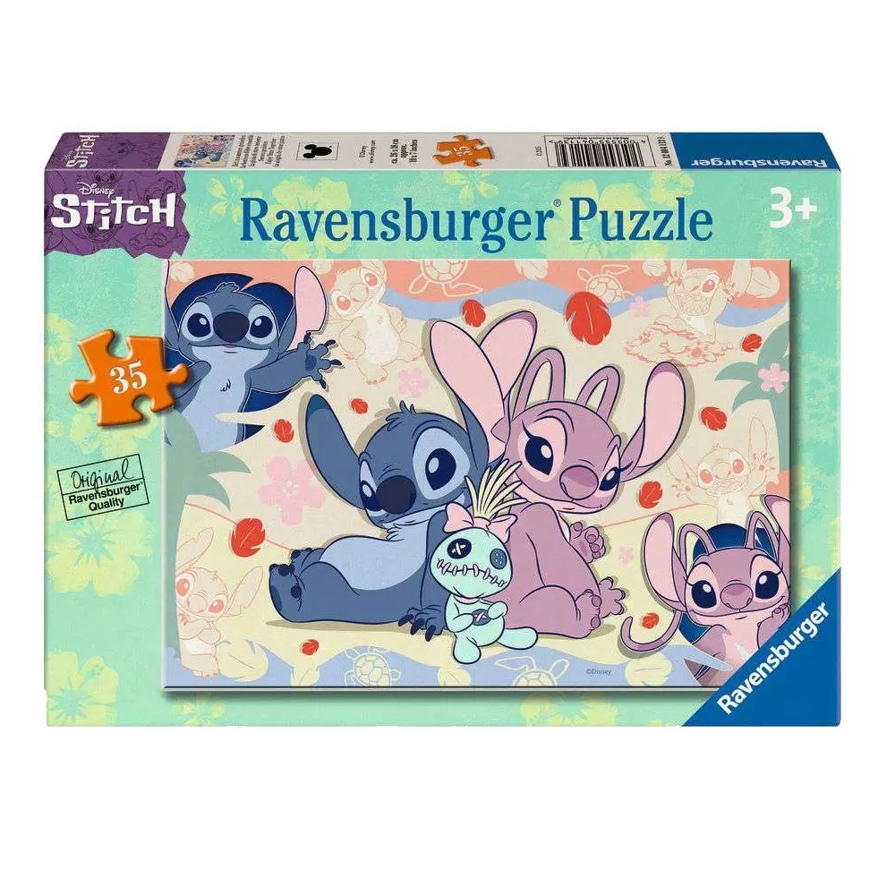 Buy Ravensburger Disney Stitch and Angel Enjoy Some Time Together 35 ...