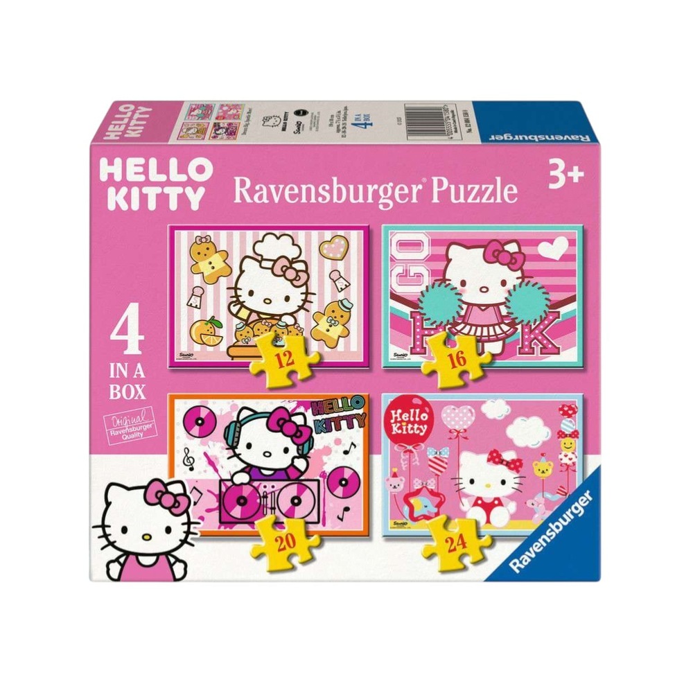 Buy Ravensburger Hello Kitty 12/16/20/24 Piece Jigsaw Puzzle - MyDeal ...