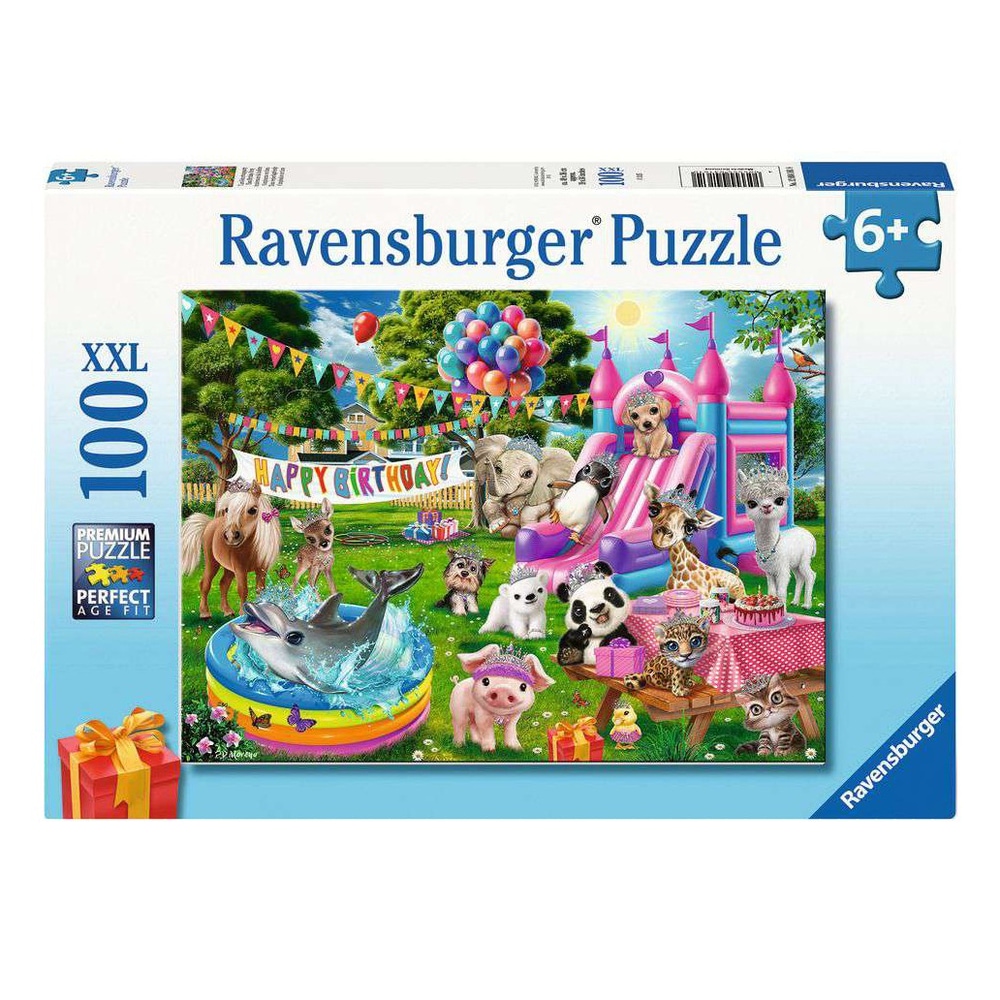 Buy Ravensburger Tiara Birthday Party 100 XXL Piece Jigsaw Puzzle ...