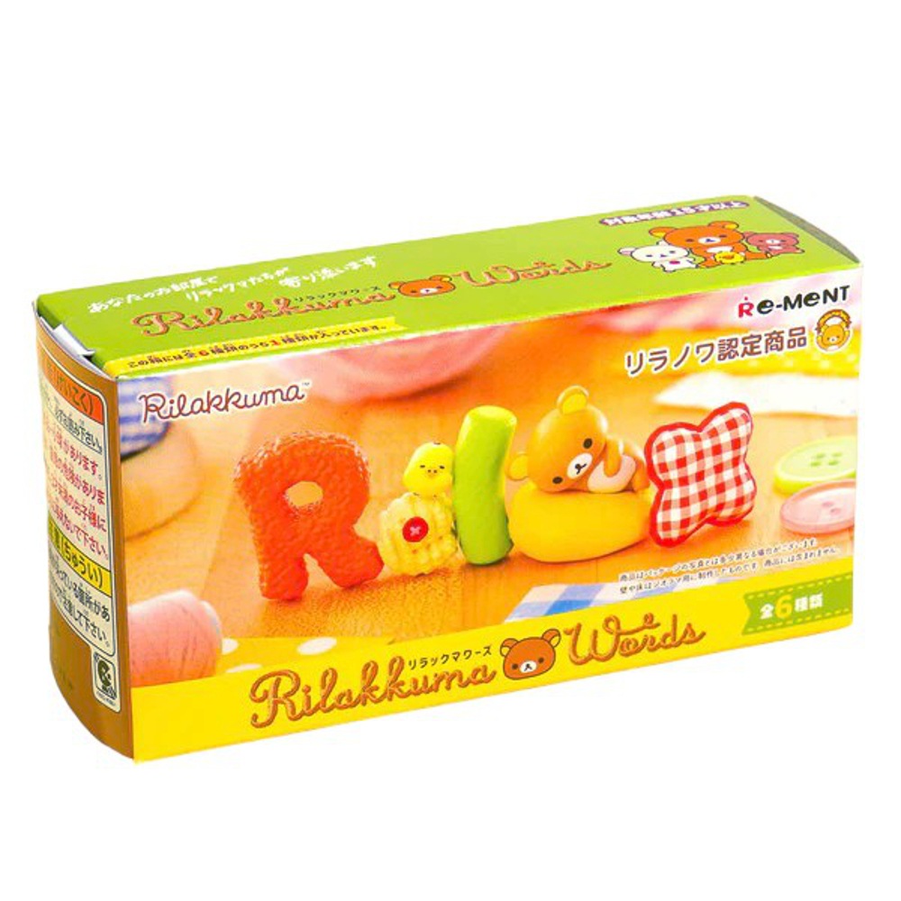 Buy Re-Ment Rilakkuma Words Mini Figure Blind Box - MyDeal Australia