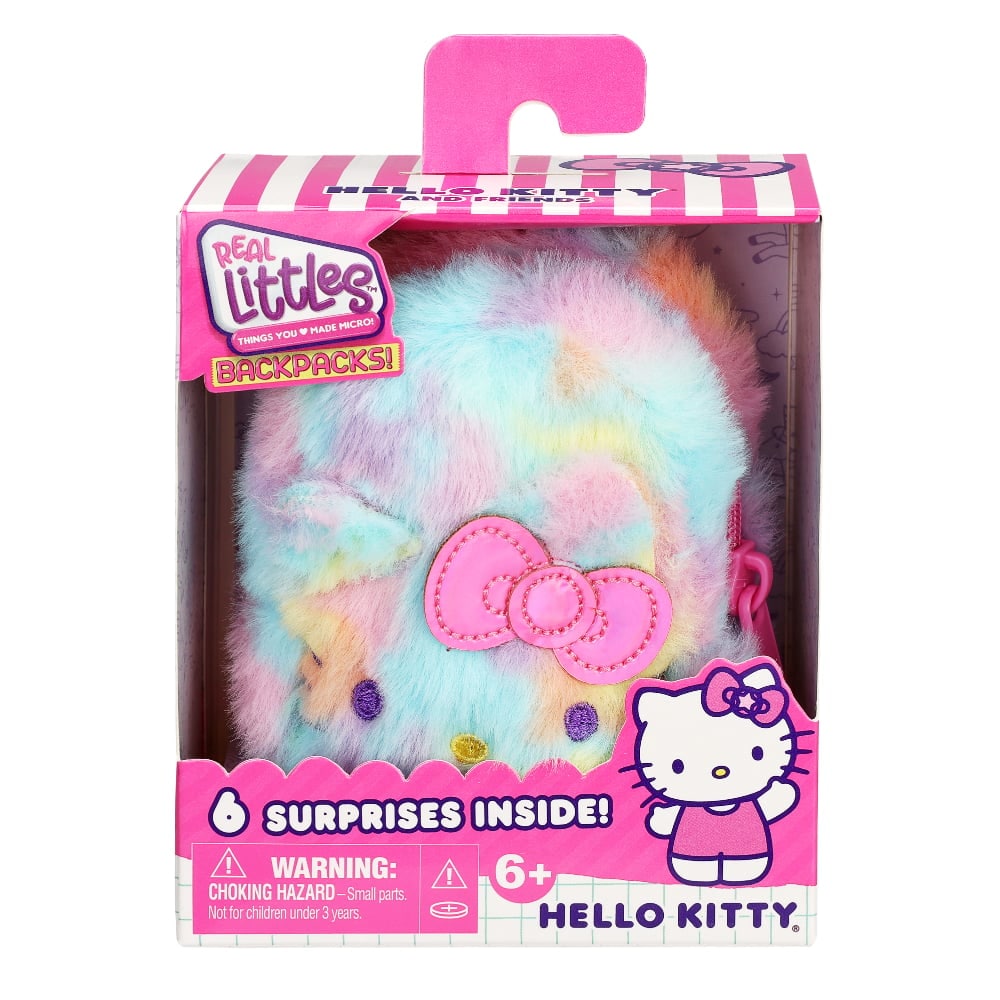 Buy Real Littles Sanrio Hello Kitty And Friends Fluffy Rainbow Backpack ...