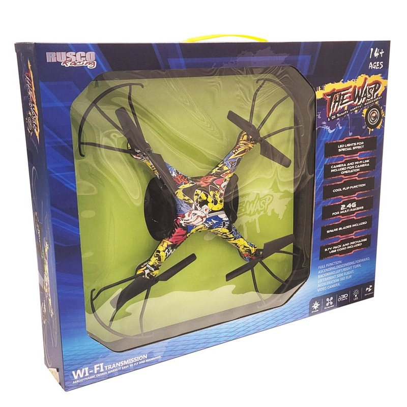 Buy Rusco Racing The Wasp Remote Control Quadcopter Drone with Camera ...