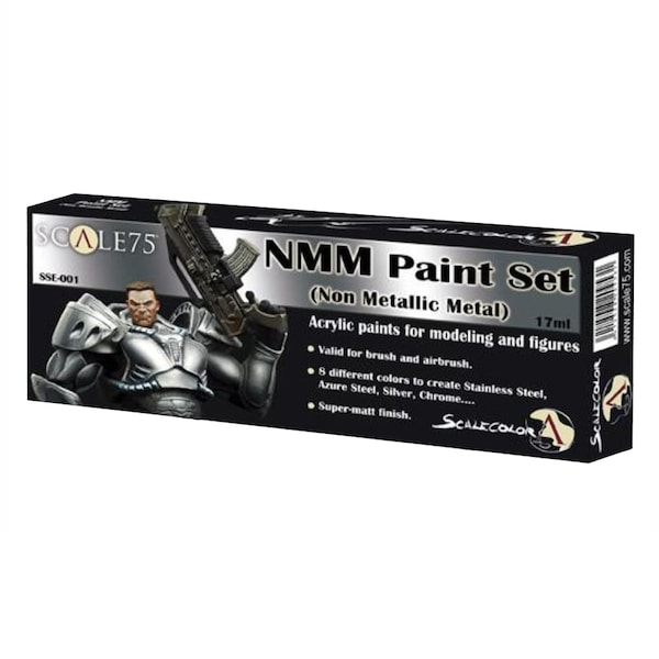 Buy Scale75 Scalecolor NMM Steel Paint Set - MyDeal Australia