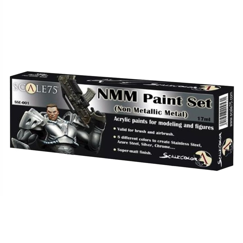 Buy Scale75 Scalecolor NMM Steel Paint Set - MyDeal