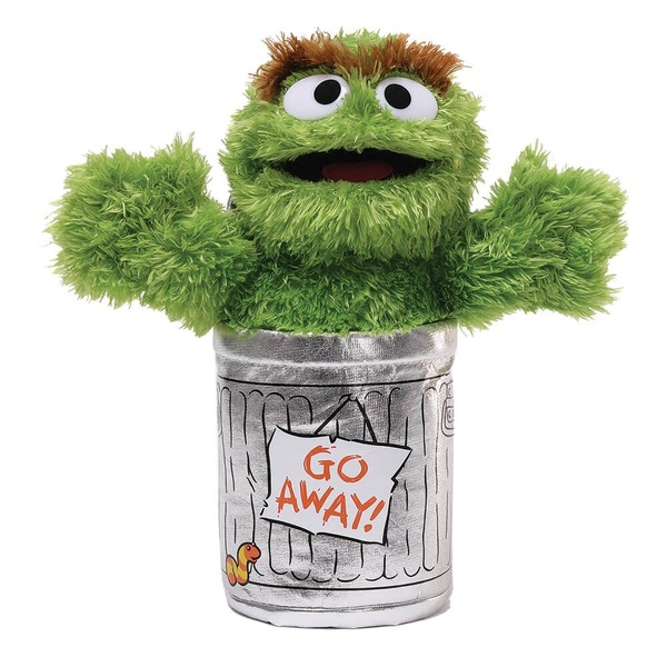 Buy Sesame Street Oscar the Grouch Soft Toy 25cm Plush - MyDeal Australia