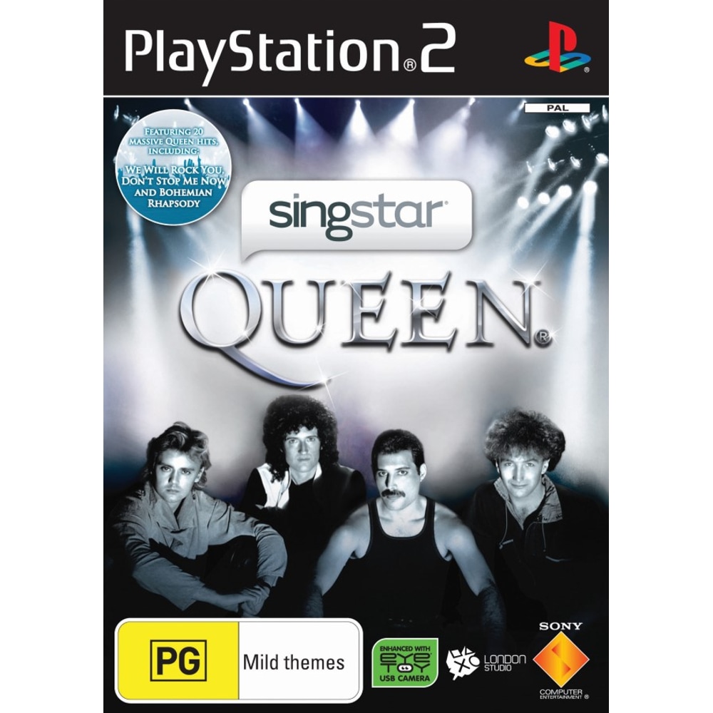 Buy Singstar Queen (PS2) [Pre-Owned] - MyDeal Australia