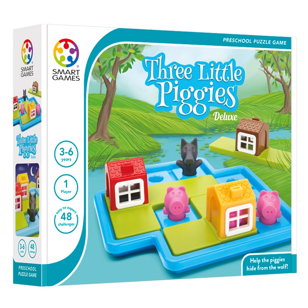 Buy Smart Games Three Little Piggies Deluxe Educational Game - MyDeal ...