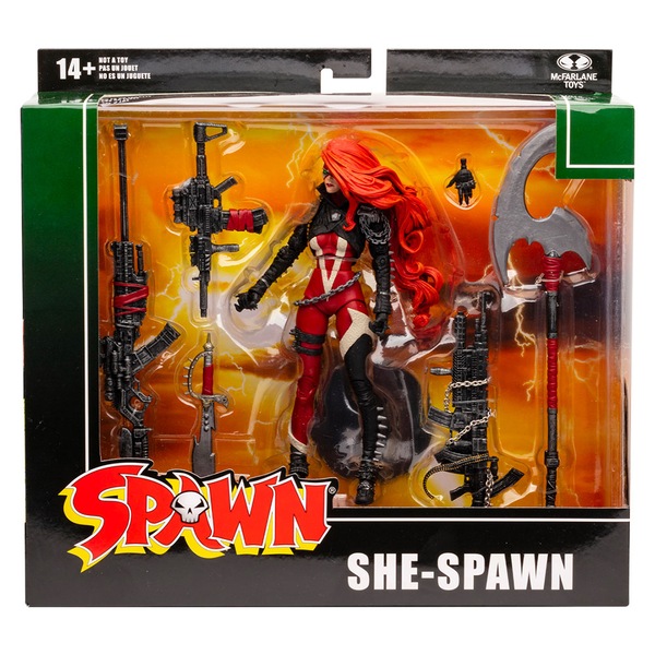 Buy Spawn Deluxe Set She-Spawn 7 inch Figure - MyDeal Australia