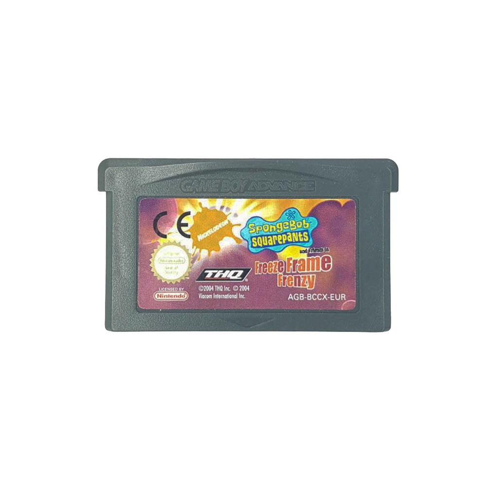 Buy SpongeBob SquarePants and Friends in: Freeze Frame Frenzy (Game Boy ...