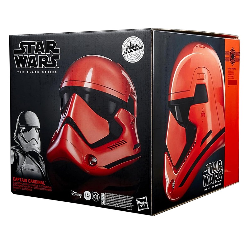 Buy Star Wars The Black Series Galaxy's Edge Captain Cardinal Electronic Helmet - MyDeal