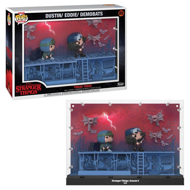 Buy Stranger Things Season 4 Phase Three Dustin, Eddie, and Demobats ...