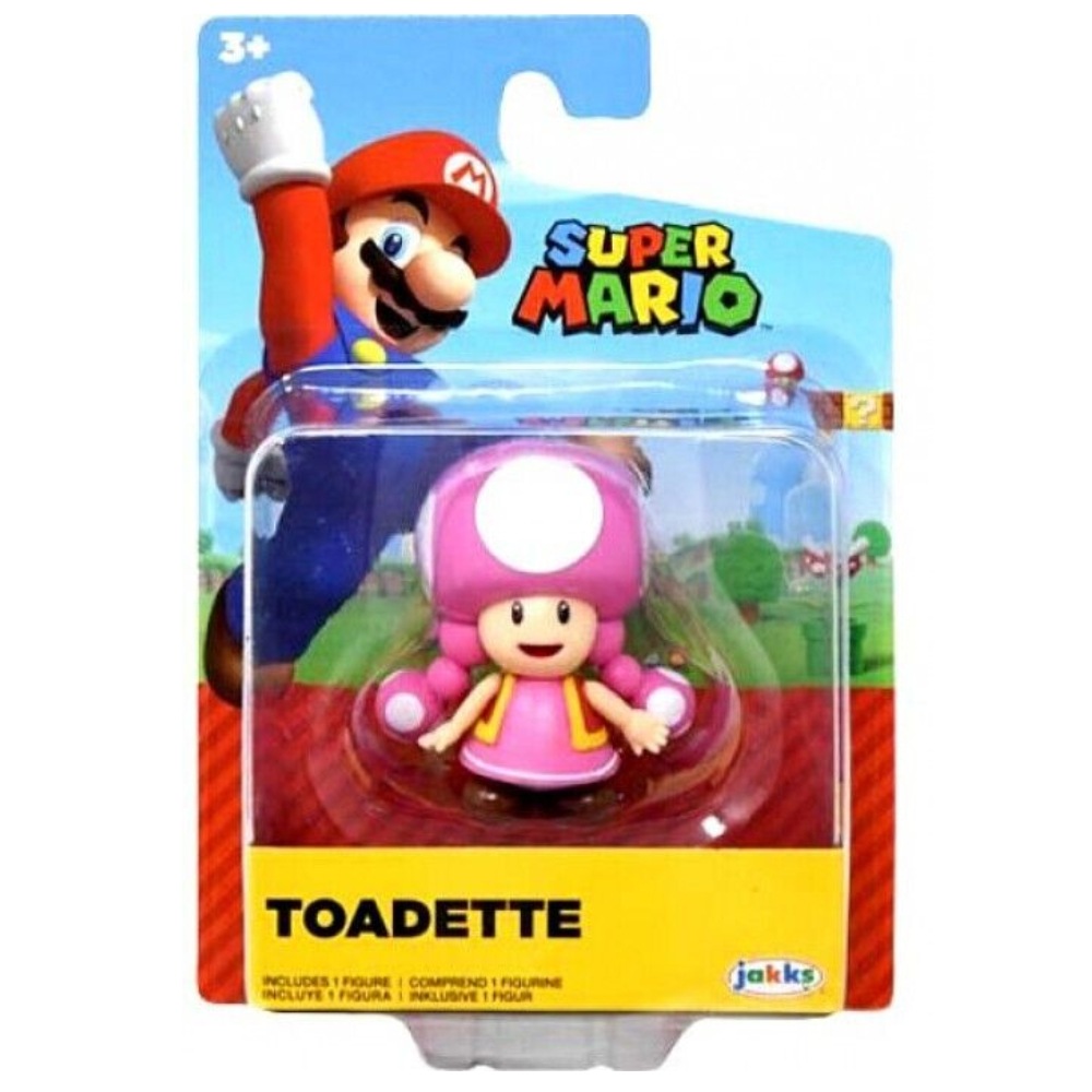 Buy Super Mario World Of Nintendo Toadette Figure Wave 35 - MyDeal ...