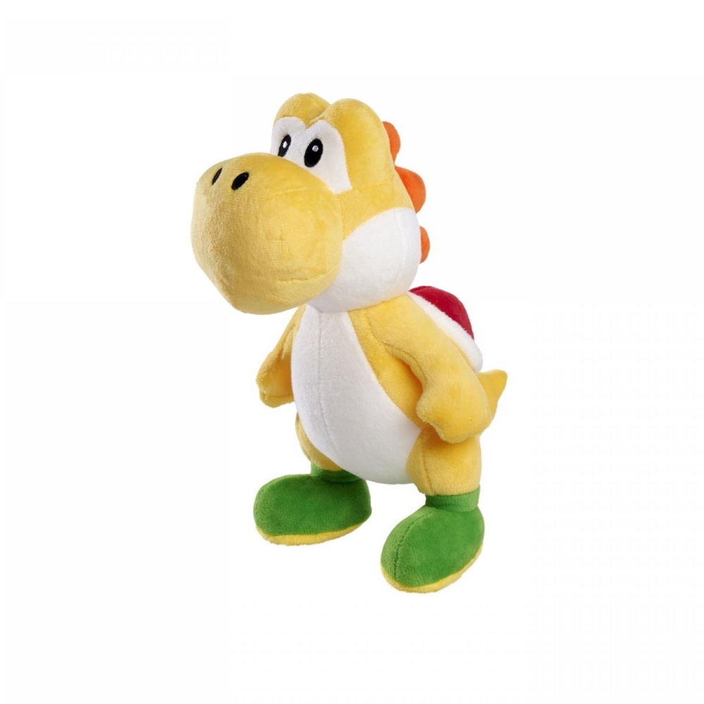 Buy Super Mario Yellow Yoshi 20cm Plush - MyDeal Australia