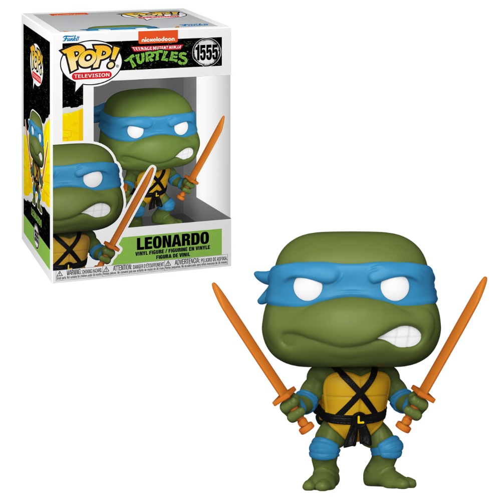 Buy Teenage Mutant Ninja Turtles 1987 Leonardo Retro Funko POP! Vinyl ...