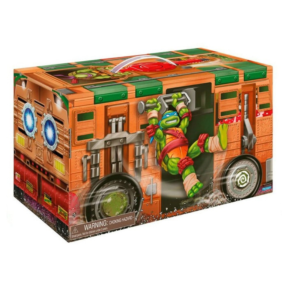Buy Teenage Mutant Ninja Turtles 6 Pack Action Figure Bundle and Case ...
