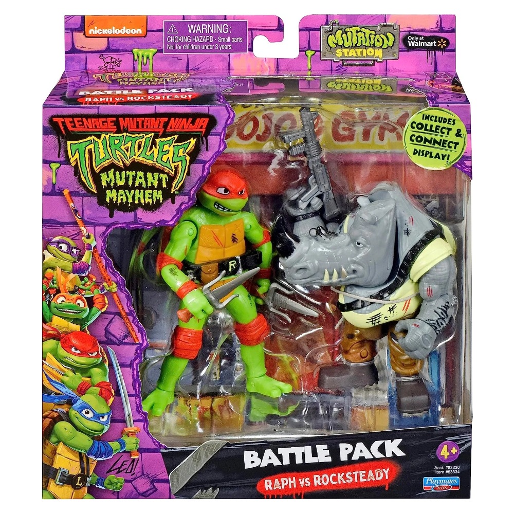 Buy Teenage Mutant Ninja Turtles Mutant Mayhem Mutation Station Raph VS ...