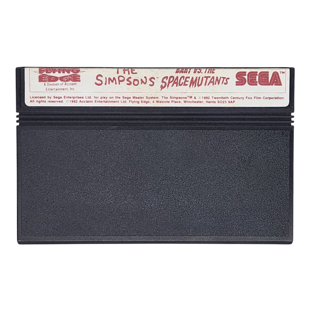 Buy The Simpsons Bart Vs The Space Mutants [Pre Owned] (Master System ...