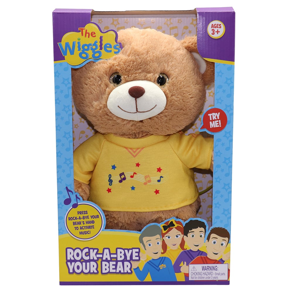 Buy The Wiggles Rock-A-Bye Your Bear Plush - MyDeal Australia
