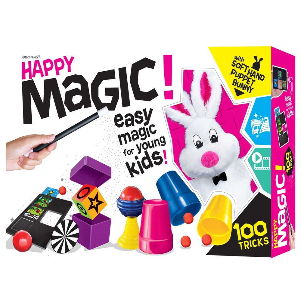 Buy Theatrix Happy Magic 100 Tricks Set - MyDeal Australia