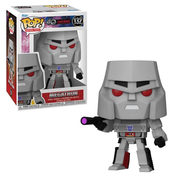 Buy Transformers Generation 1 Megatron Funko POP! Vinyl - MyDeal Australia