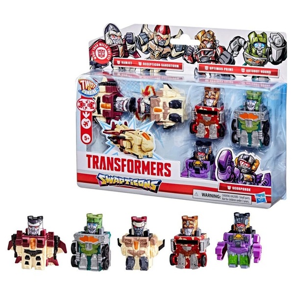 Buy Transformers Swapticons Desert Dunes Mission Action Figure 5 Pack ...