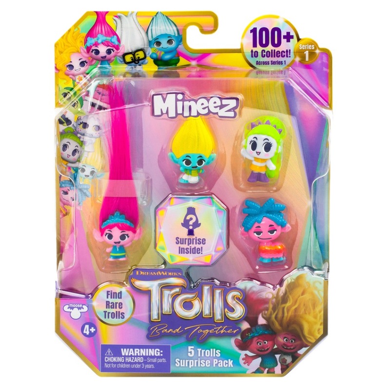 Buy Trolls Band Together Mineez 5 Pack Figure Assorted - MyDeal
