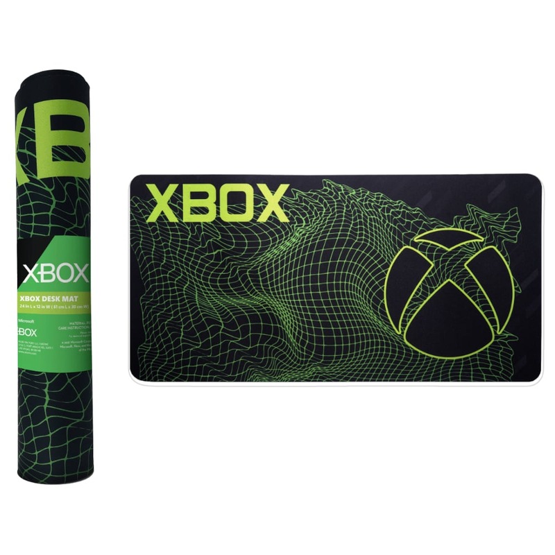 Buy Ukonic Xbox Black and Green Gaming Desk Mat - MyDeal