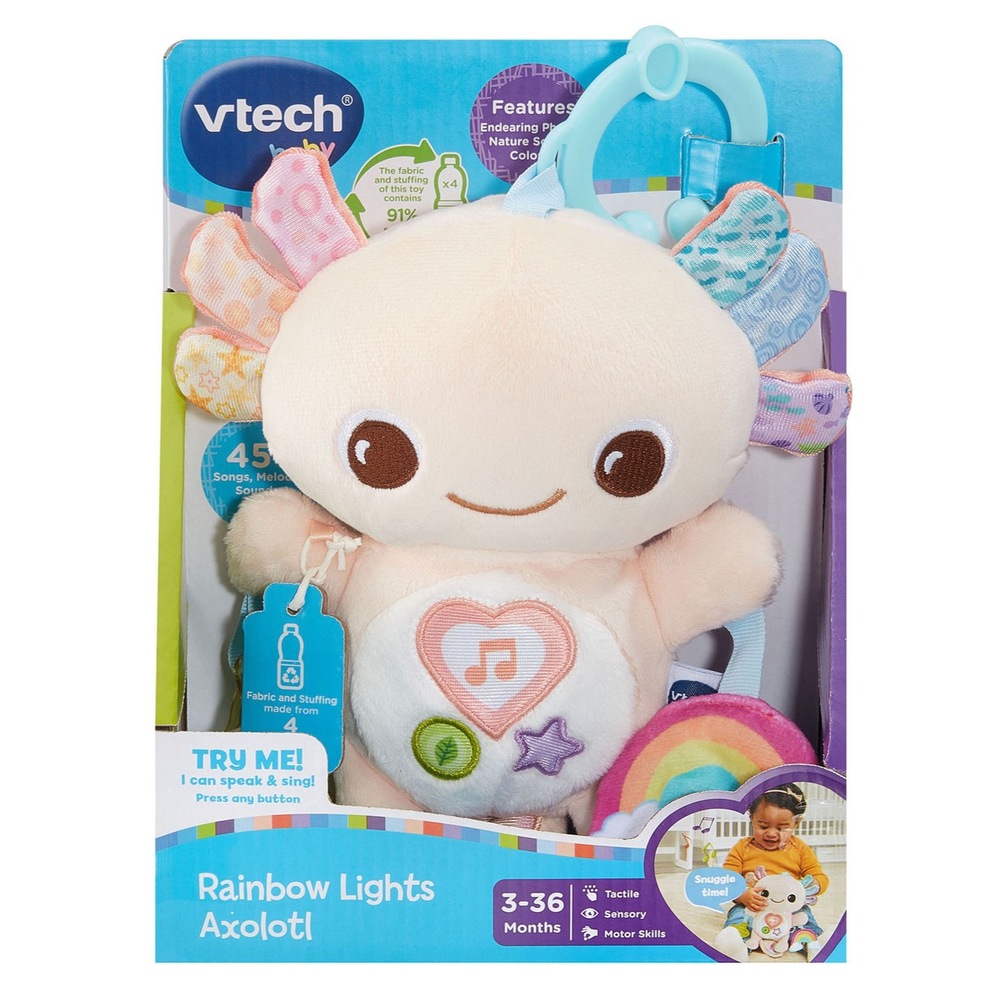 Buy VTech Baby Rainbow Lights Axolotl - MyDeal Australia