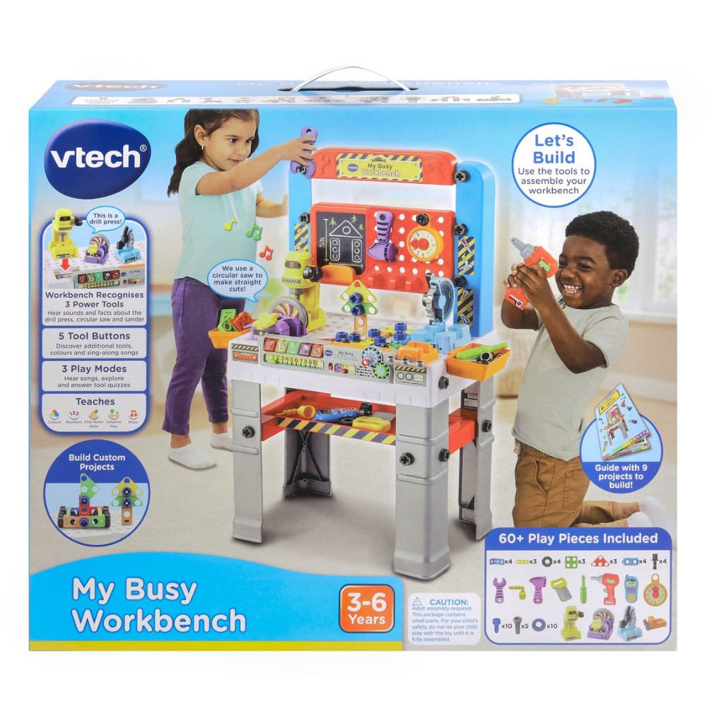 Buy VTech My Busy Workbench - MyDeal Australia