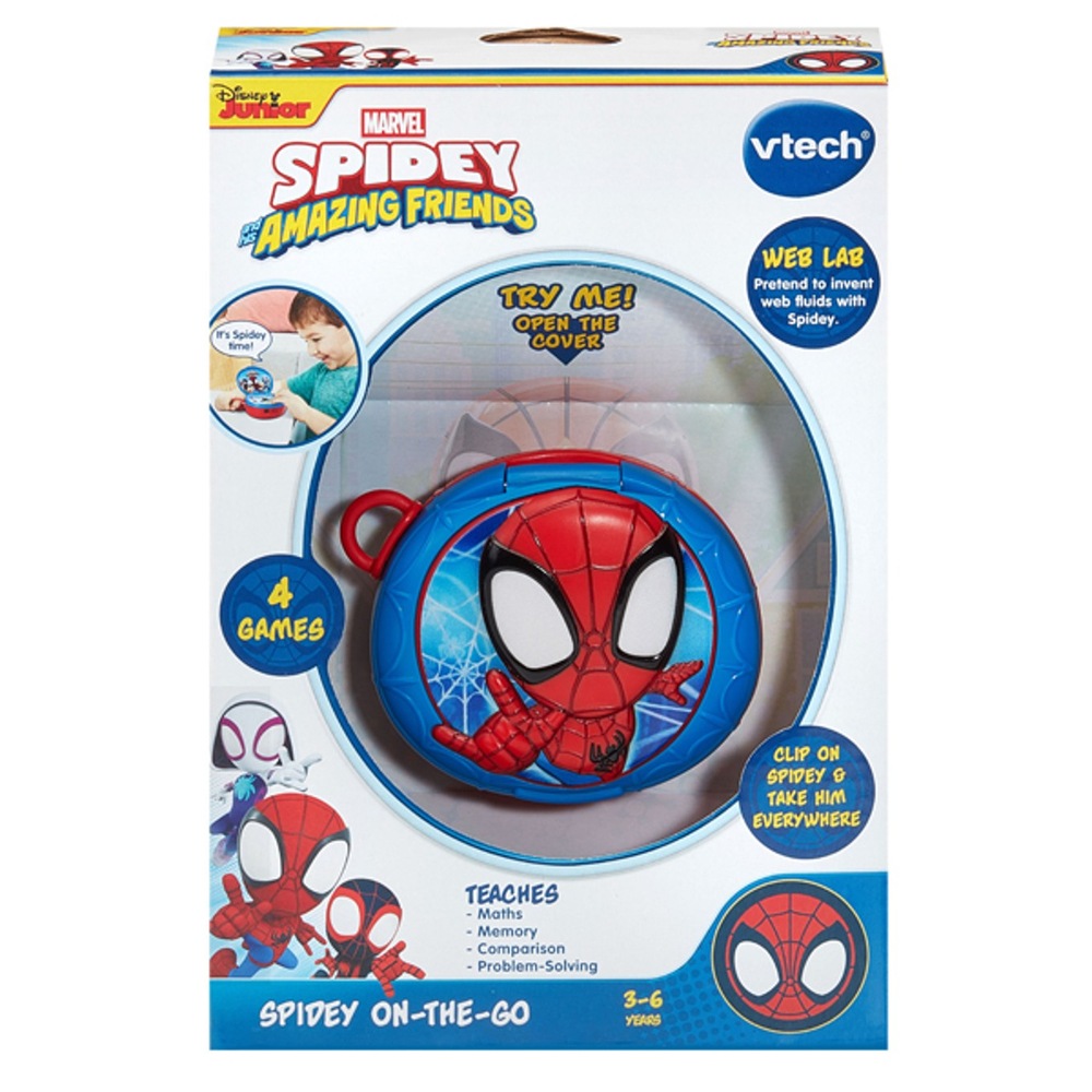 Buy VTech Spidey and his Amazing Friends Spidey On-The-Go - MyDeal ...