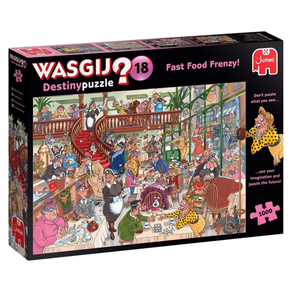 Buy Wasgij Destiny #18 Fast Food Frenzy 1000 Piece Jigsaw Puzzle ...