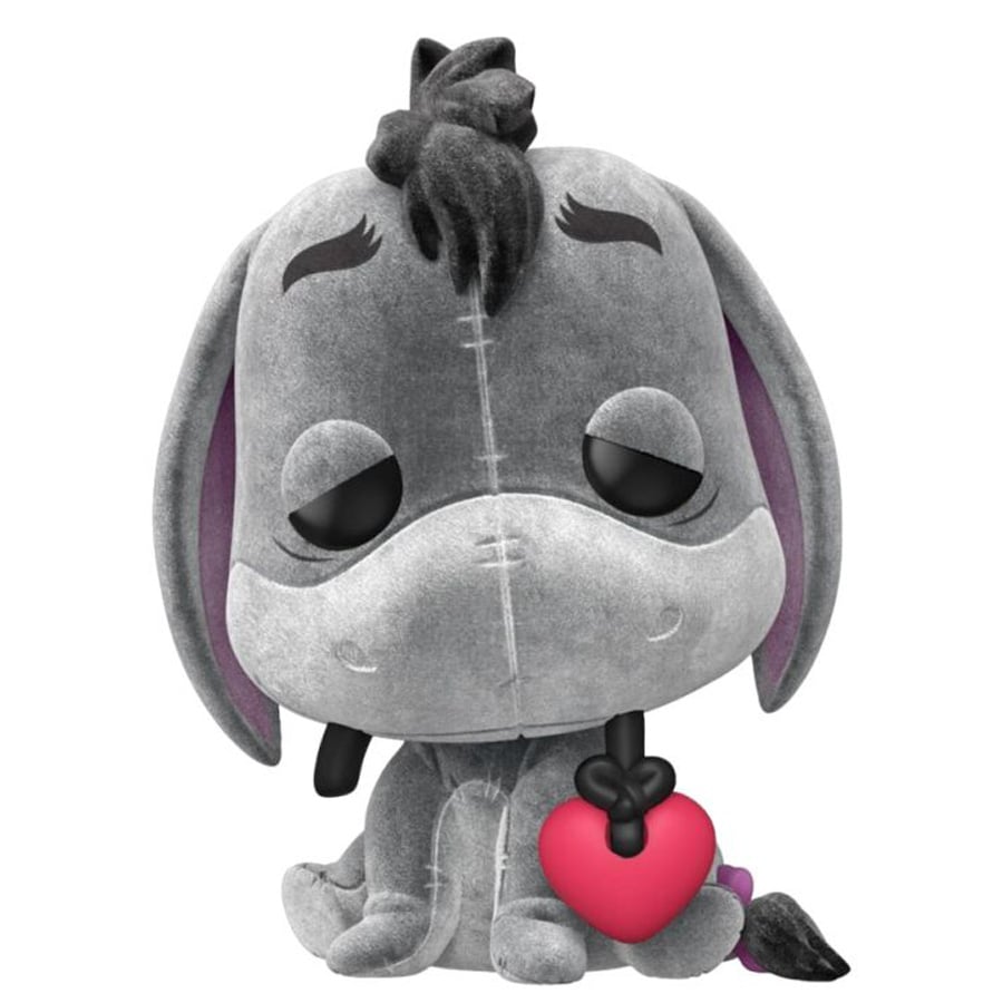 Buy Winnie the Pooh Eeyore with Heart Flocked Funko POP! Vinyl - MyDeal ...