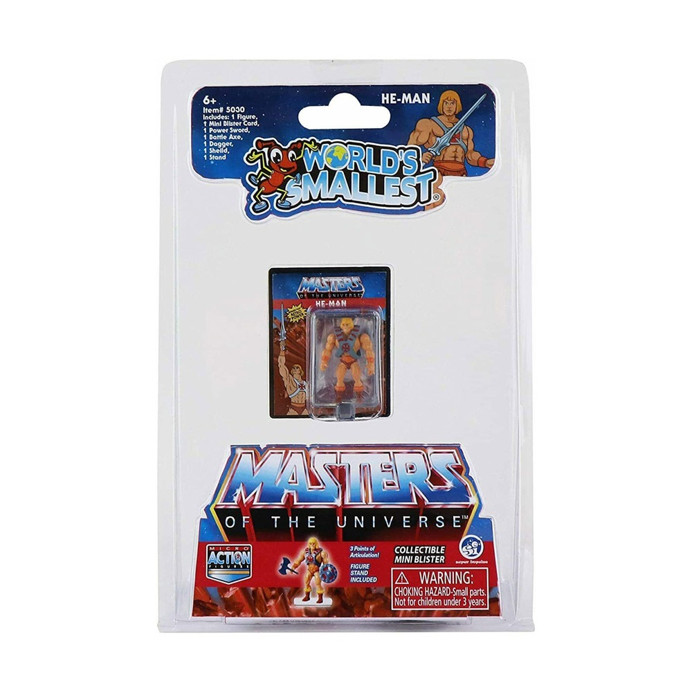 Buy World's Smallest Masters of the Universe Micro Action Figure ...