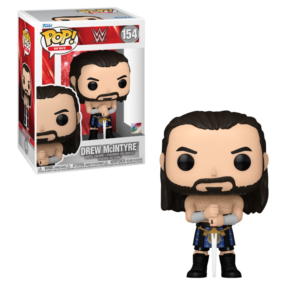 Buy WWE Drew McIntyre Kilt Funko POP! Vinyl - MyDeal Australia